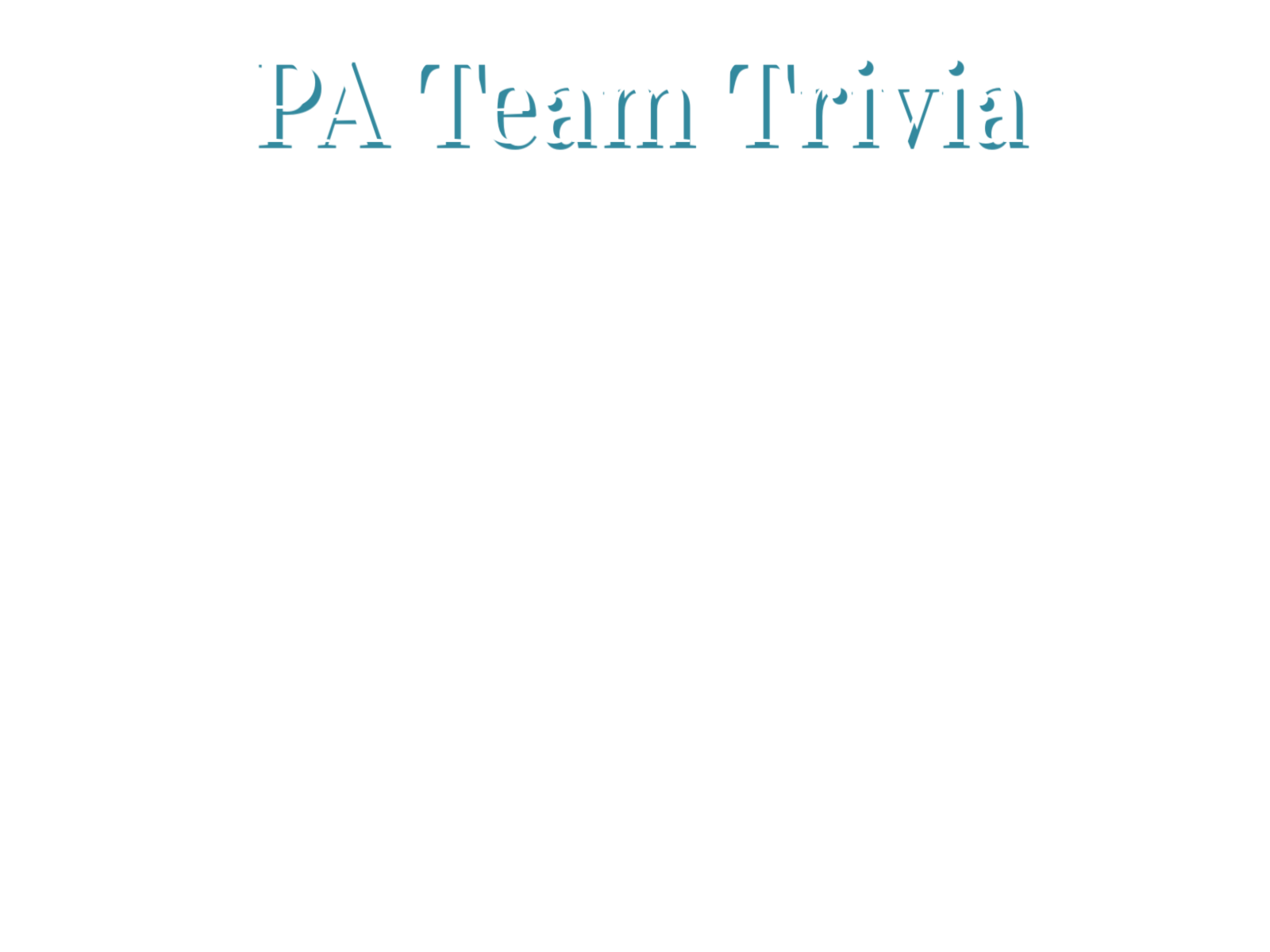 PA Trivia - Custom Trivia Quiz Maker